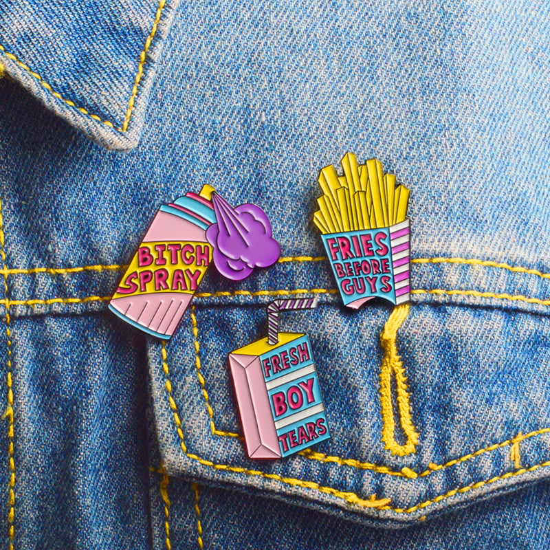 Fresh Boy Tears Enamel Pin Badge All Things Banter