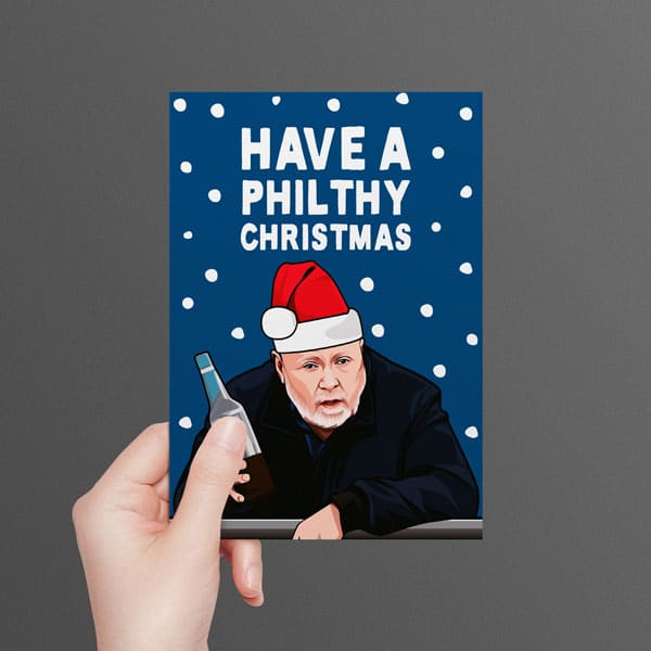 Phil Mitchell from Eastenders Christmas Card - All Things Banter