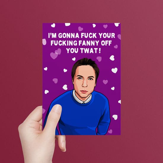 Simon Cooper Inbetweeners Anniversary / Valentine's Day Card - All ...