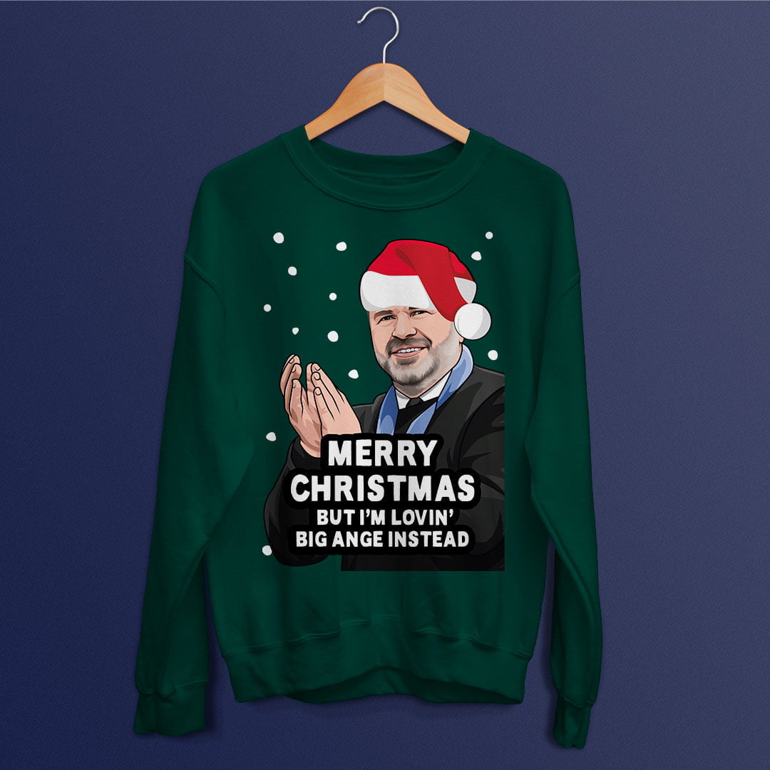 Ange Postecoglou Tottenham Hotspur Funny Christmas Jumper - All Things ...