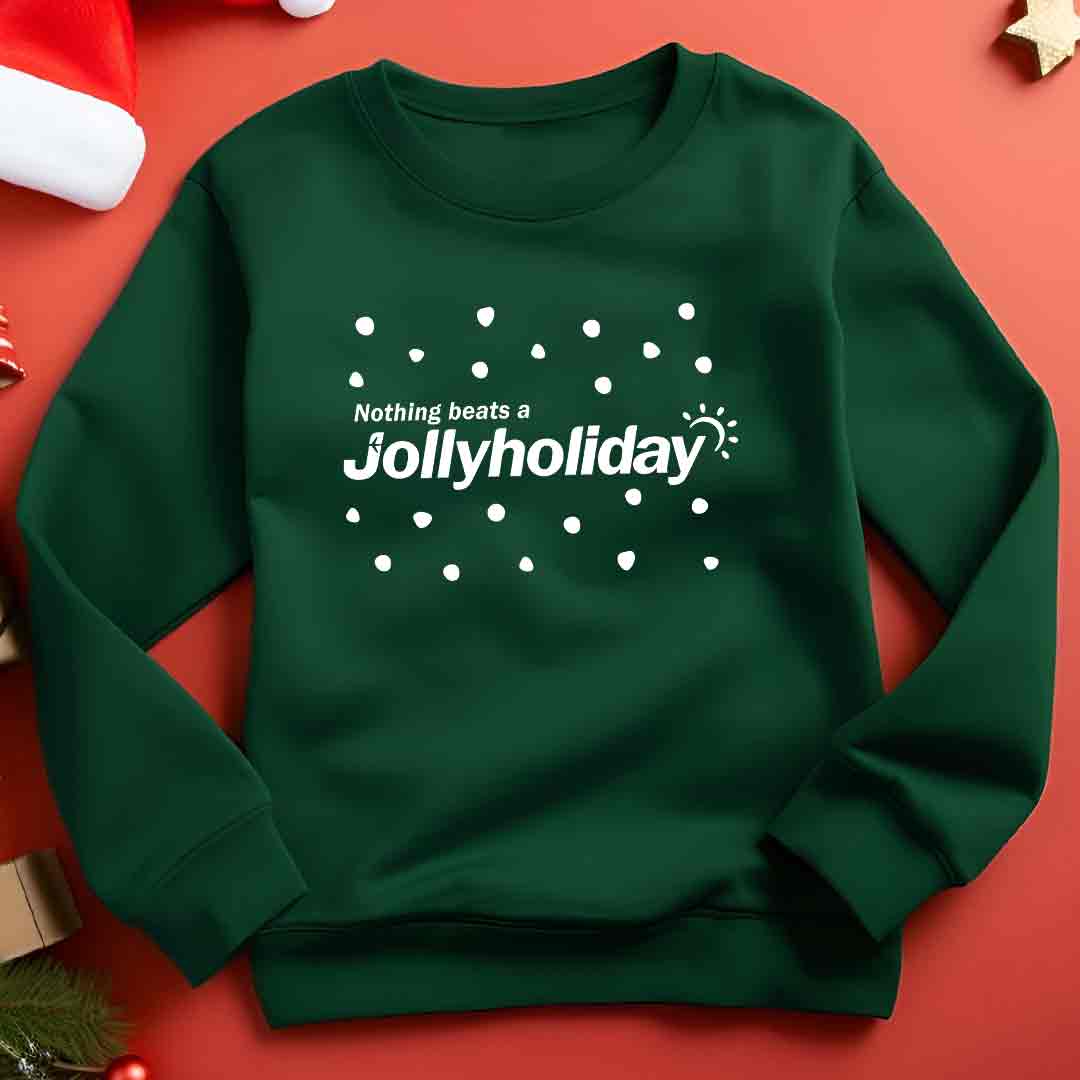 Jet2 Holiday Spoof Jolly Holiday Funny Christmas Jumper - All Things Banter